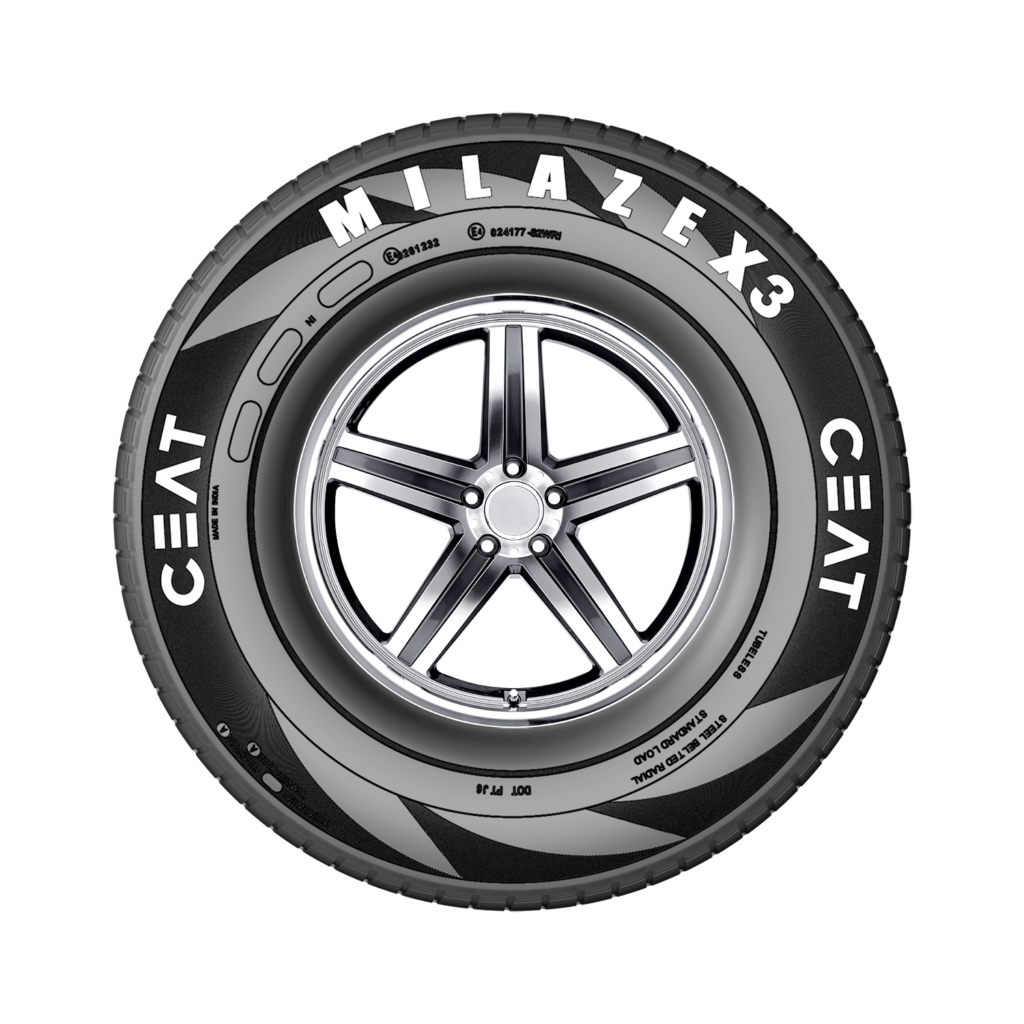 Ceat Milaze X3 175/65 R15 84T Tubeless Tyre - Soni Tyre House