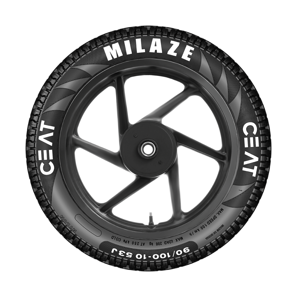 Ceat Milaze 3.00-17 50p Tubetype Tyre With Tube - Soni Tyre House