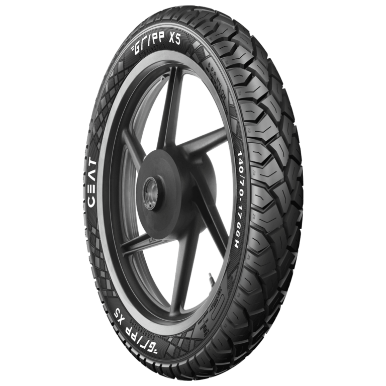Ceat Gripp X5 90/100-10 53j Tubeless Tyre - Soni Tyre House